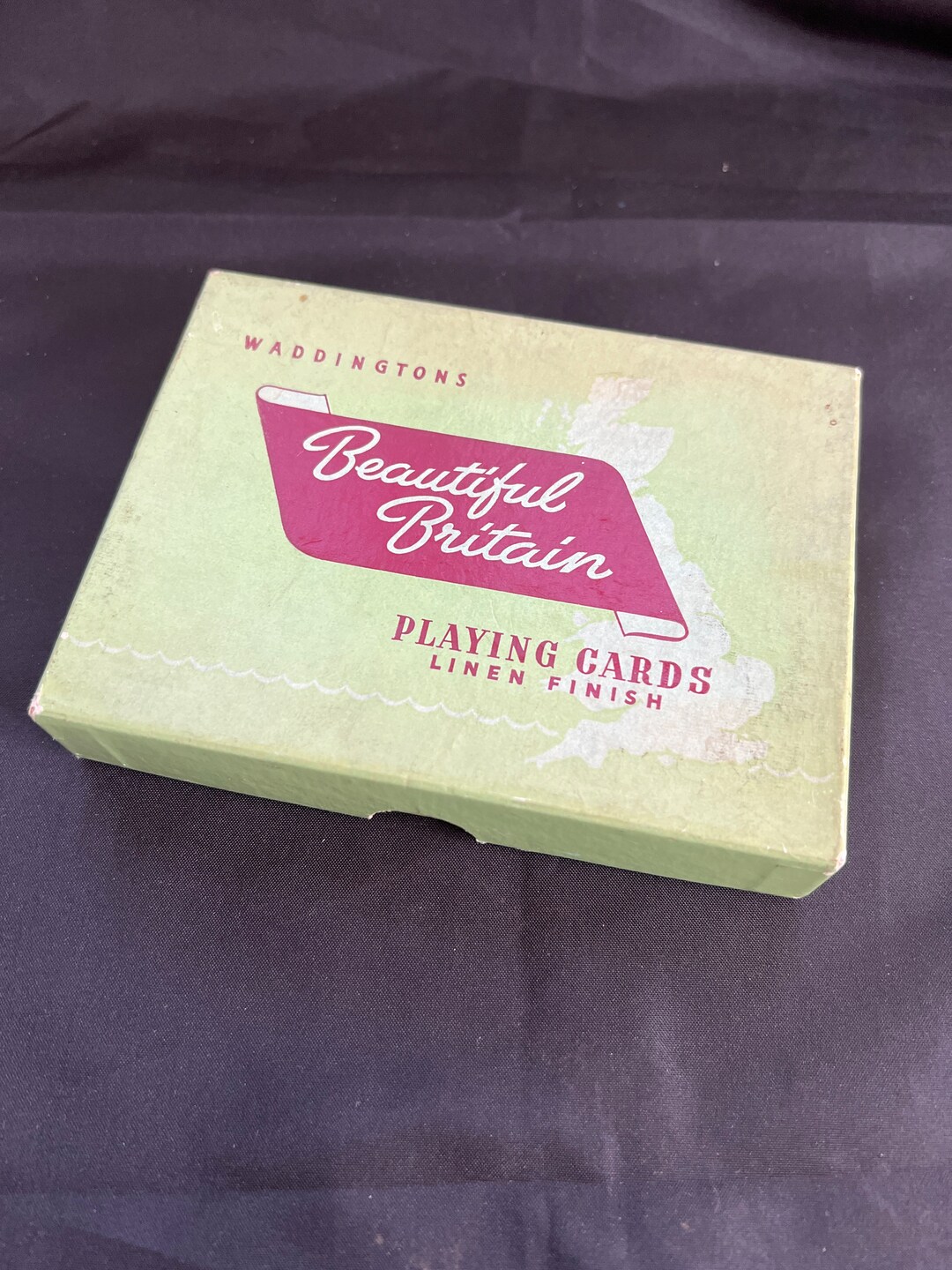 Vintage Waddington Playing Cards - Etsy