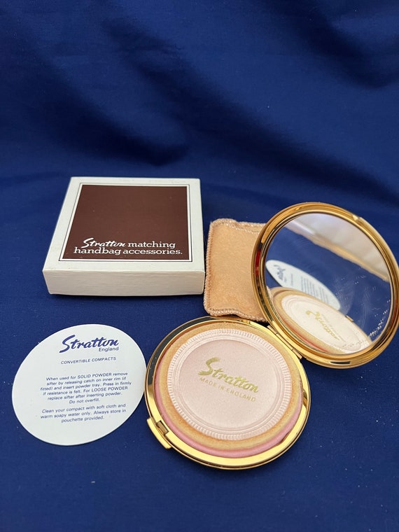Vintage Stratton 21st Birthday, Powder Compact - Gem