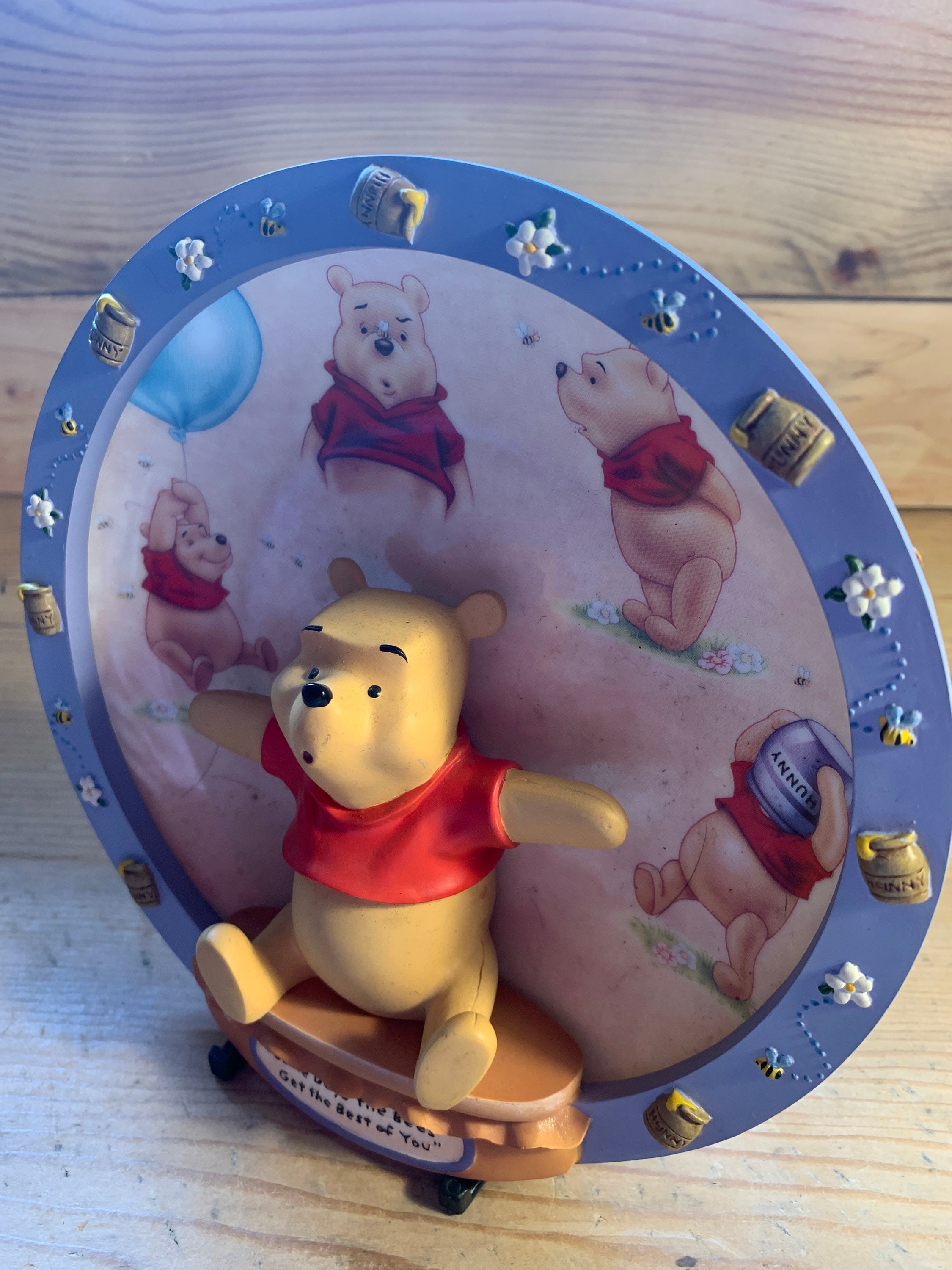 Disney Winnie the Pooh Collectors Plate - Etsy