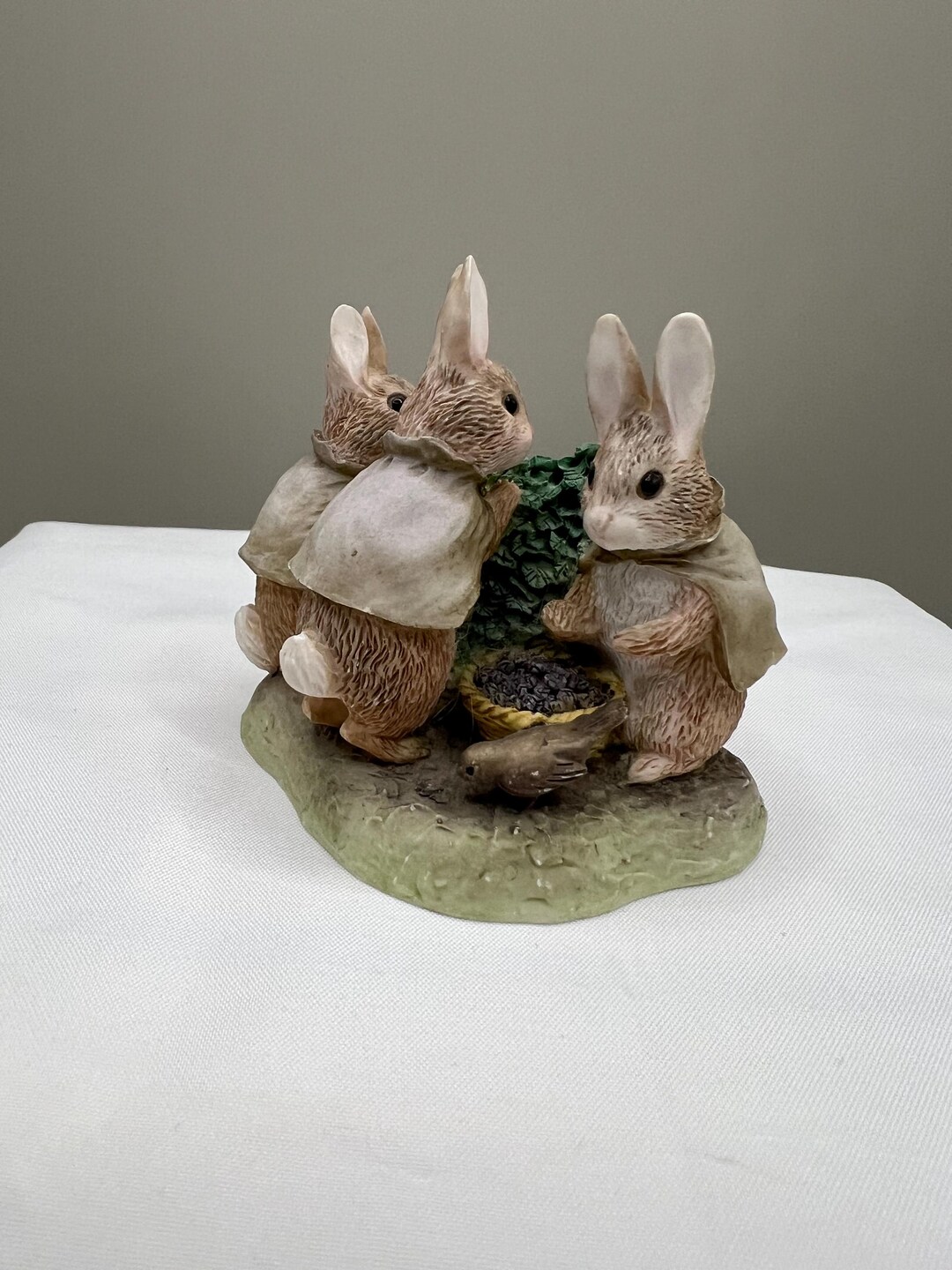 The World of Beatrix Potter, Border Fine Arts, Flopsy, Mopsy and Cottontail Figurine - Etsy