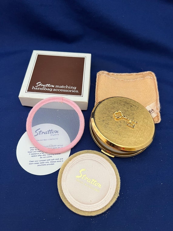 Vintage Stratton 21st Birthday, Powder Compact - Gem
