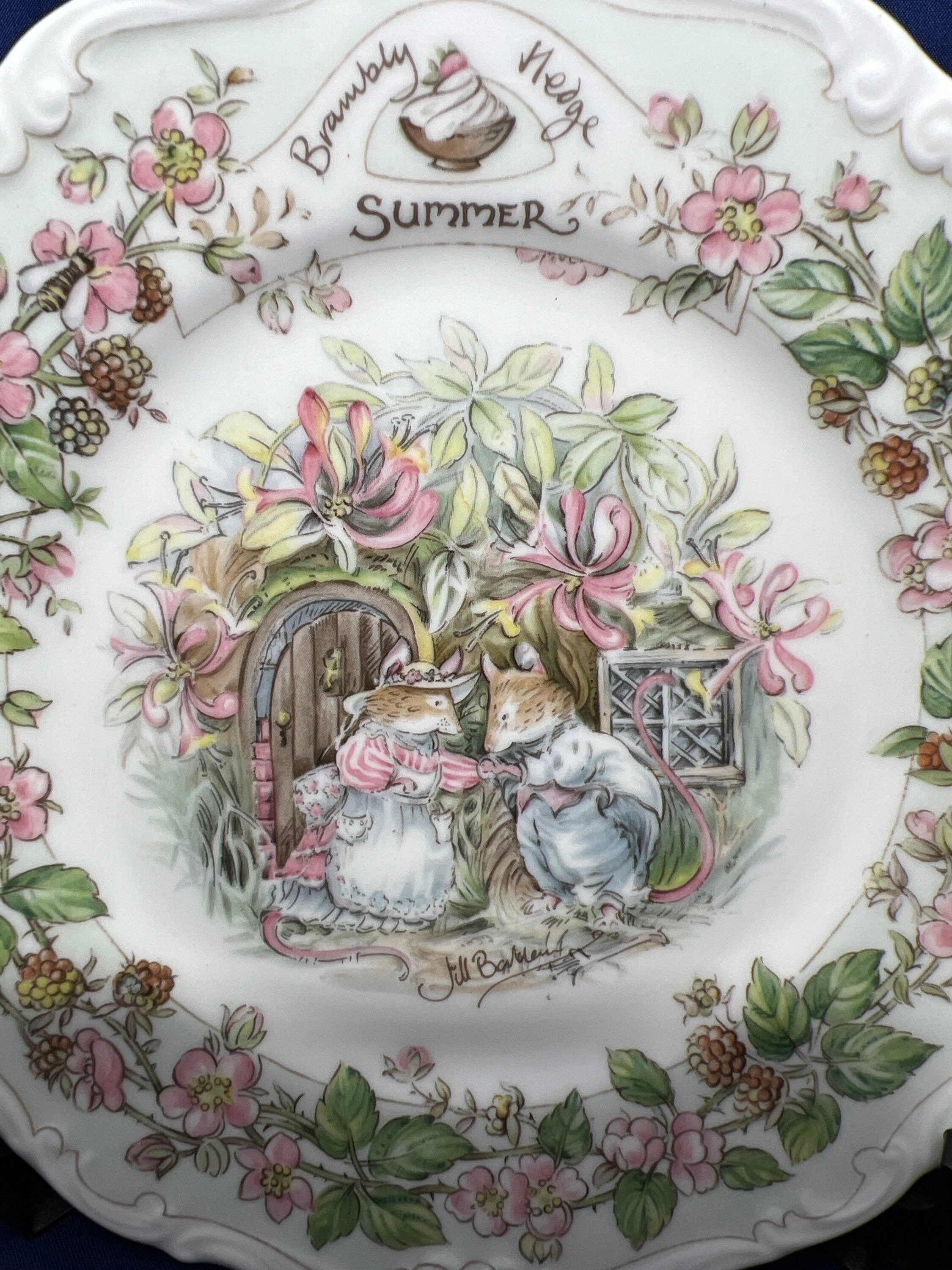 Vintage Brambly Hedge Tea Plate Summer Brambly Hedge - Etsy
