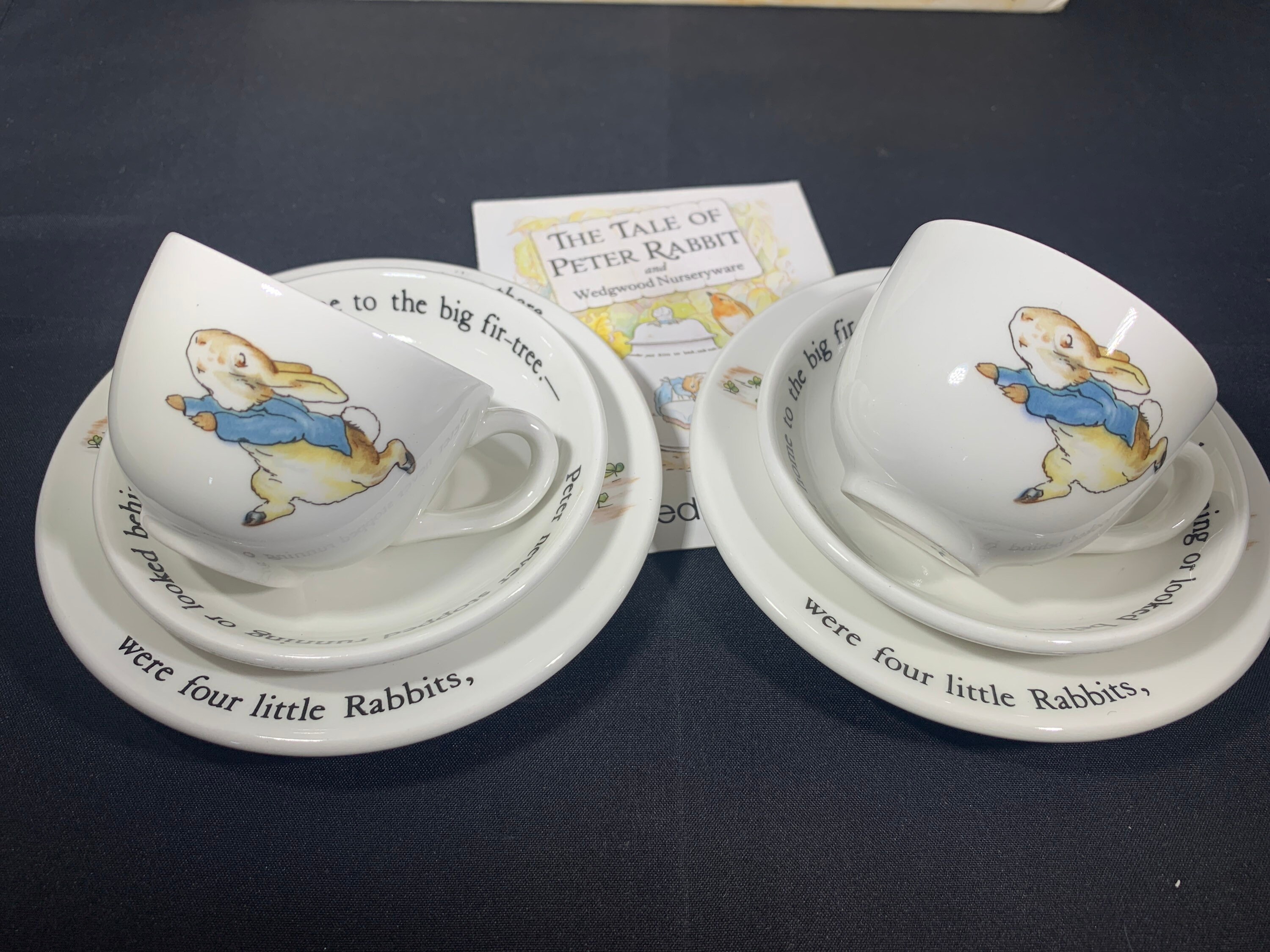 Wedgwood Peter Rabbit Childrens Tea Set | Etsy UK