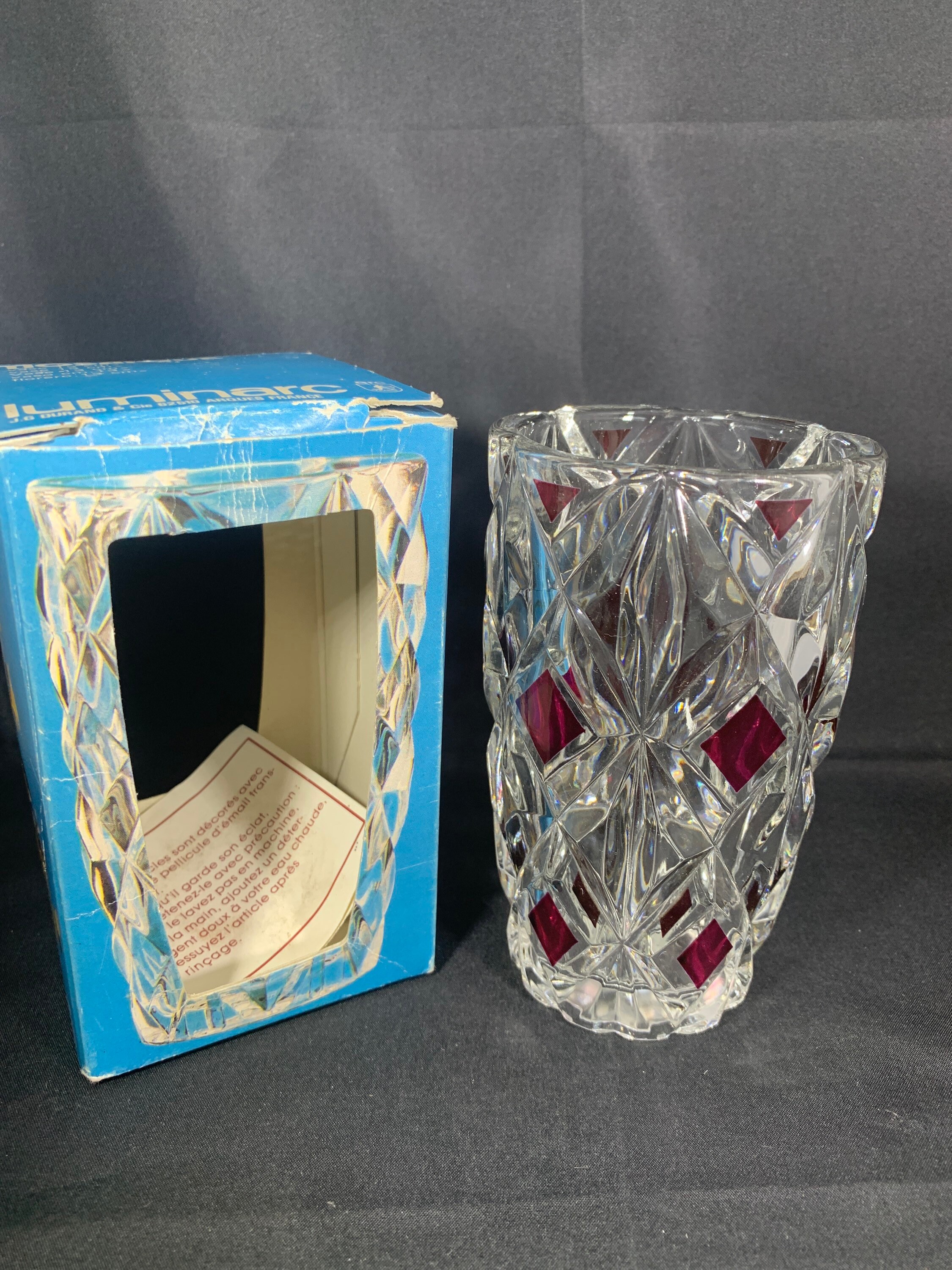 Luminarc, France, Vase - Etsy