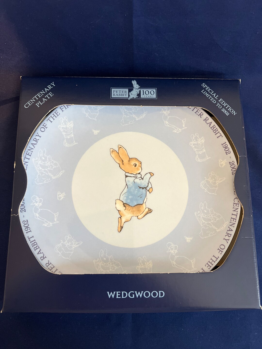 Wedgwood, Beatrix Potter’s Peter Rabbit Centenary Plate 2002 (boxed) - Etsy
