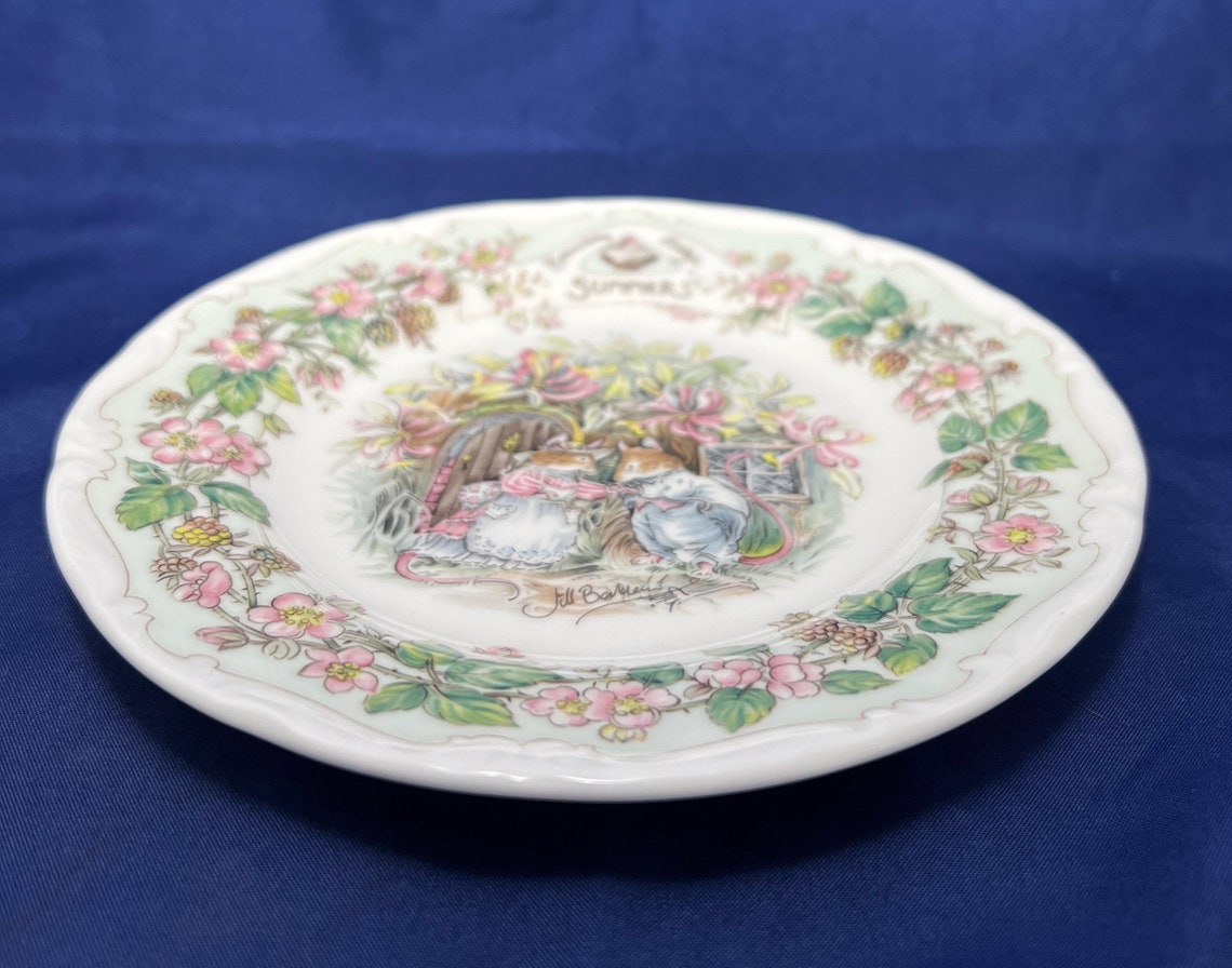 Vintage Brambly Hedge Tea Plate Summer Brambly Hedge - Etsy