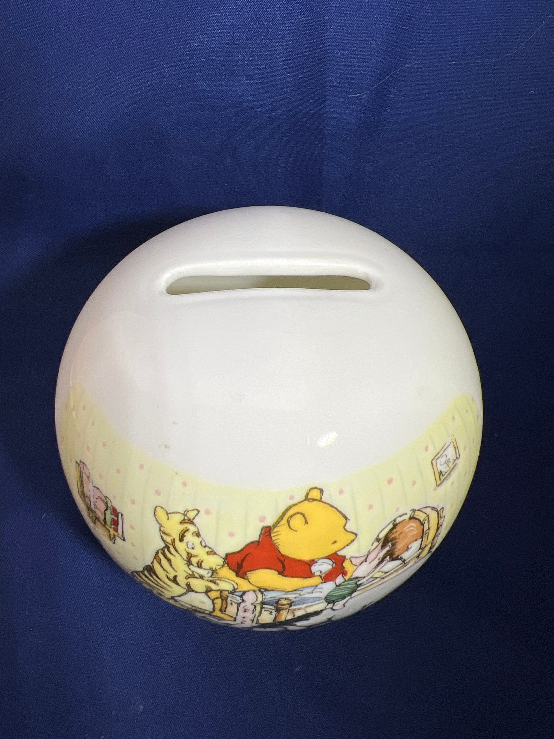 Royal Doulton, Winnie the Pooh, Christening Money Bank - Etsy