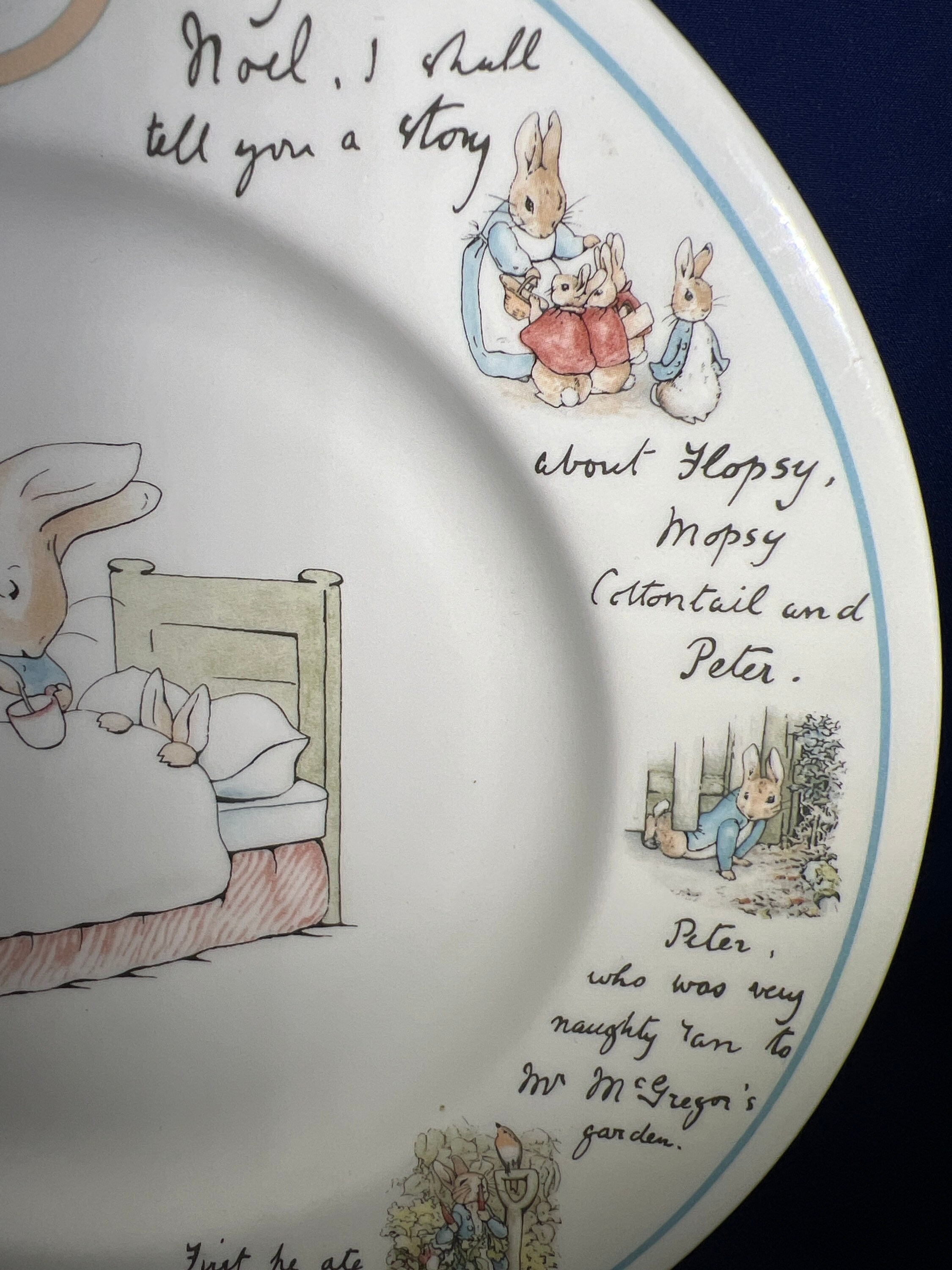Wedgwood Peter Rabbit Centenary Dinner Plate 1893 1993 - Etsy