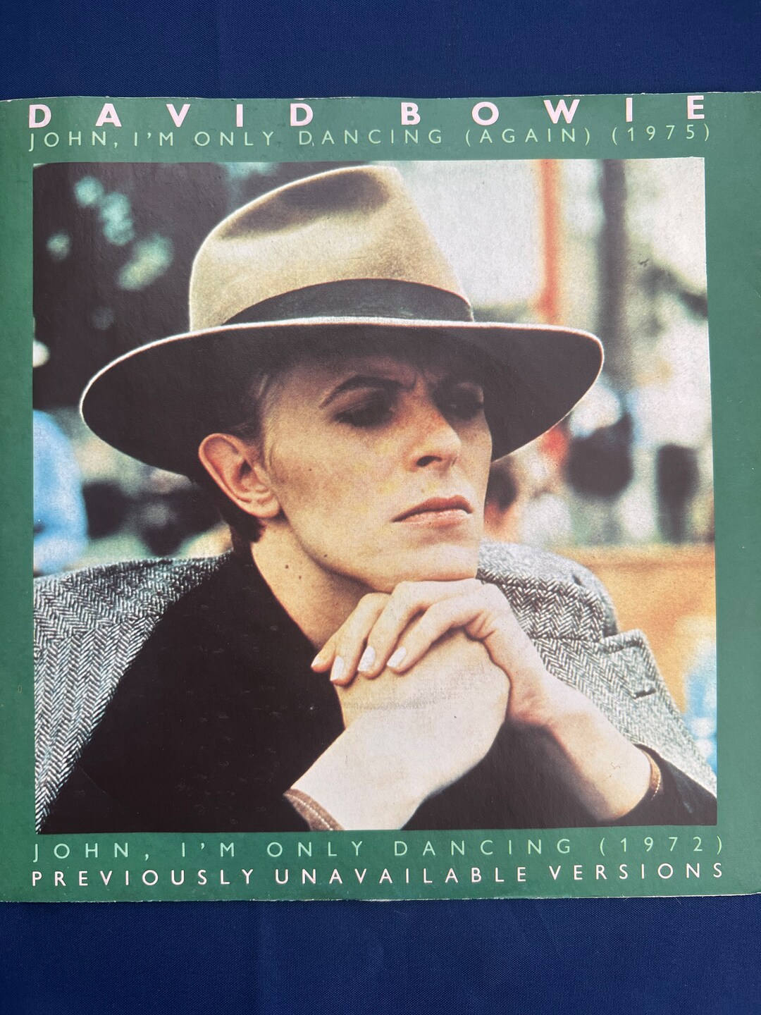 David Bowie, John I’m Only Dancing 1975 & 1972, Vintage Vinyl 7” Single ...