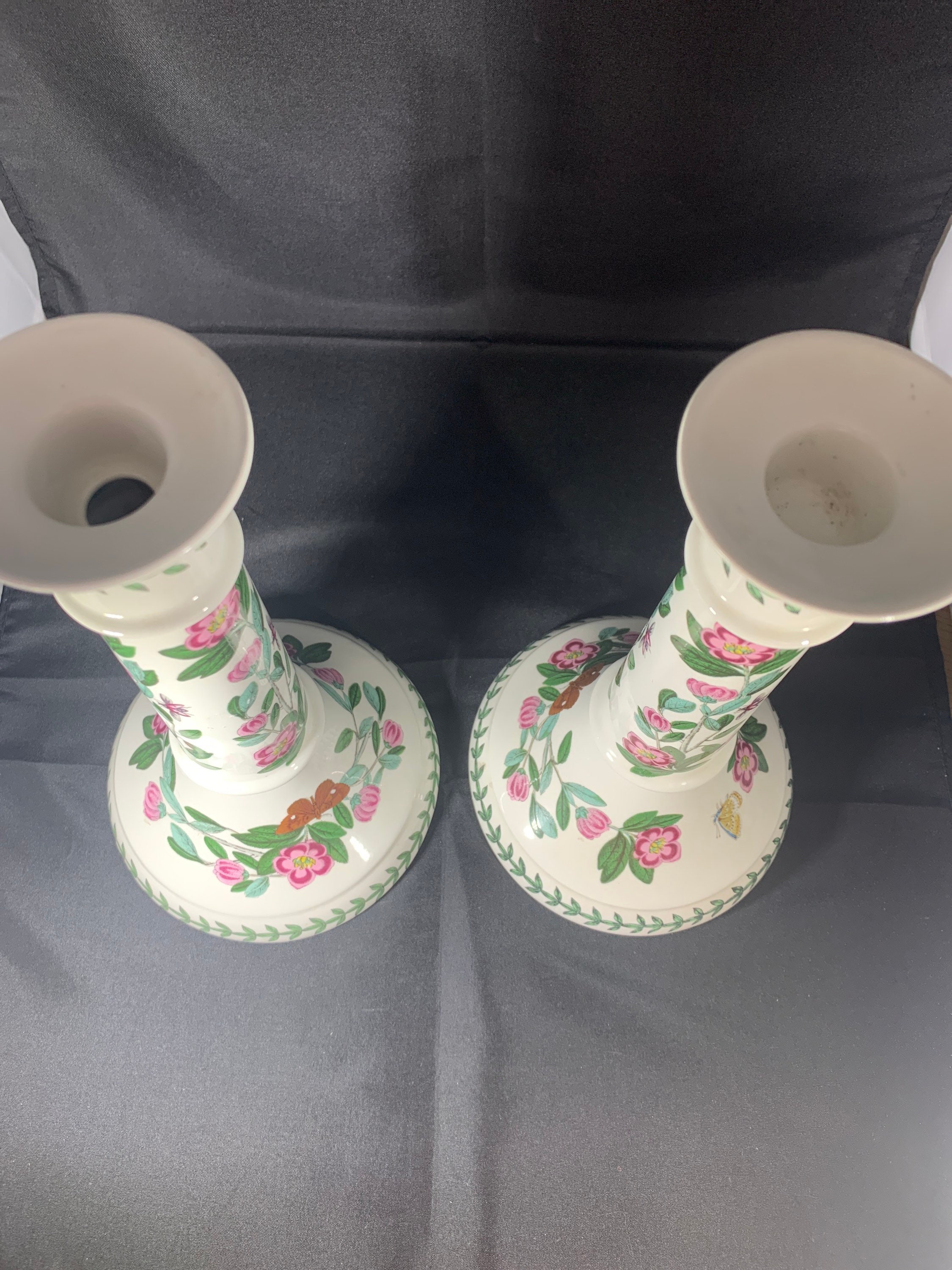 A Pair of Portmeirion, Botanic Garden, Candlesticks - Etsy