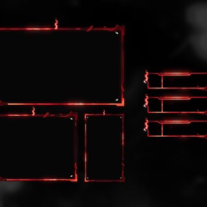 Fire God Animated Twitch Overlay – Dark Stream Package – OBS / Twitch ...