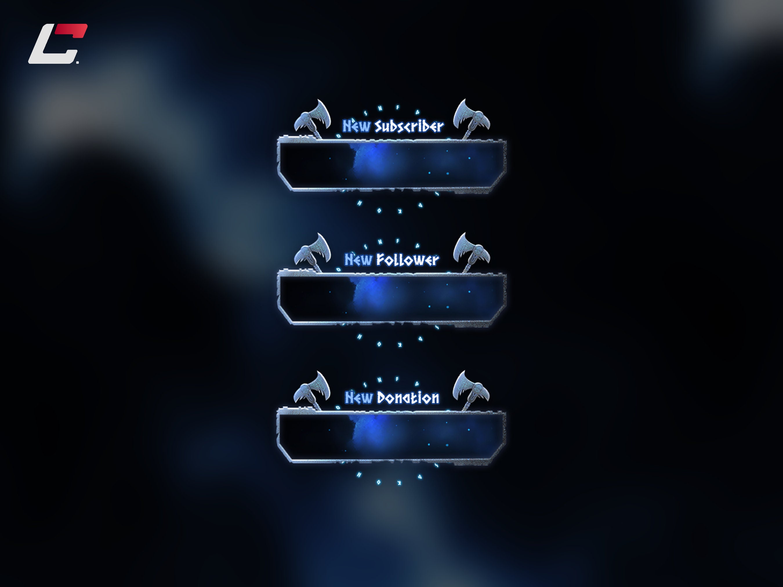 Animated Viking Twitch Stream Package: Ragnarok Overlay, Twitch ...