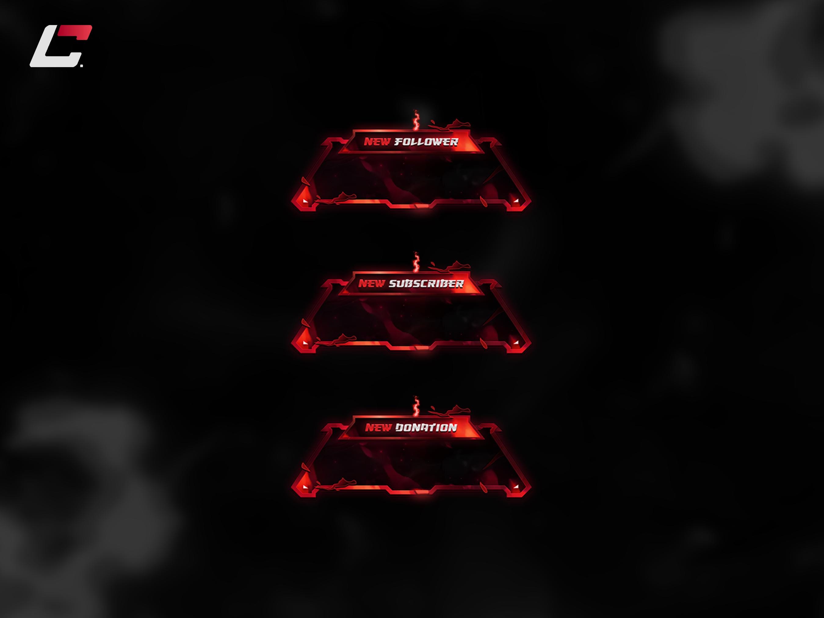 Fire God Animated Twitch Overlay – Dark Stream Package – OBS / Twitch ...