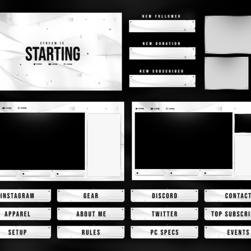 White Light Overlay - Etsy UK