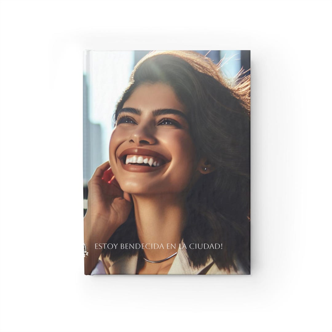 Estoy Bendecida En La Ciudad Journal Ruled Line - Etsy