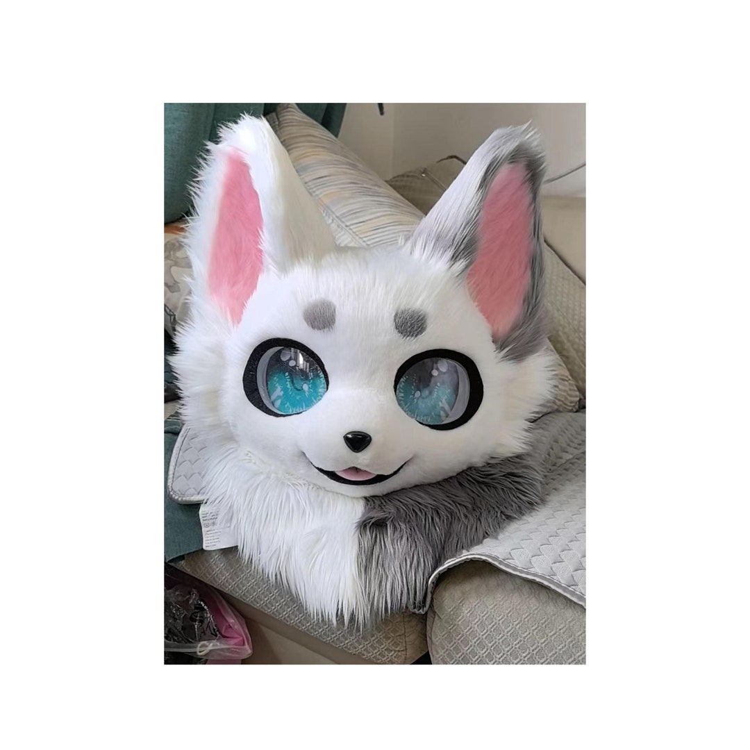 Fursuit, Mask, Fursuit Head, Kemono Mask Furry Fursuit Kig Fursuit ...