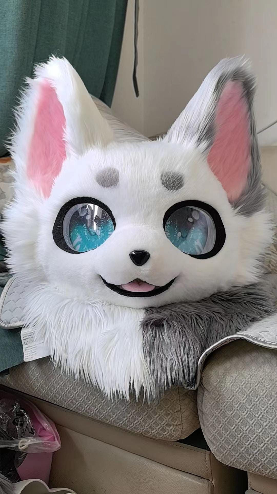 Fursuit, Mask, Fursuit Head, Kemono Mask Furry Fursuit Kig Fursuit ...