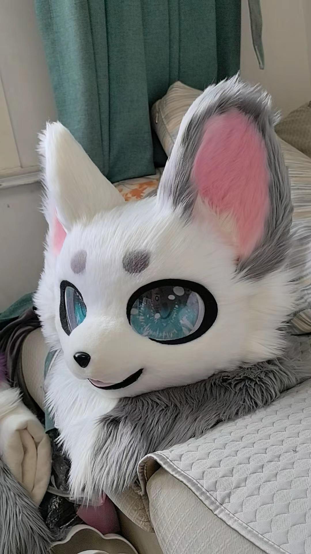 Fursuit, Mask, Fursuit Head, Kemono Mask Furry Fursuit Kig Fursuit ...