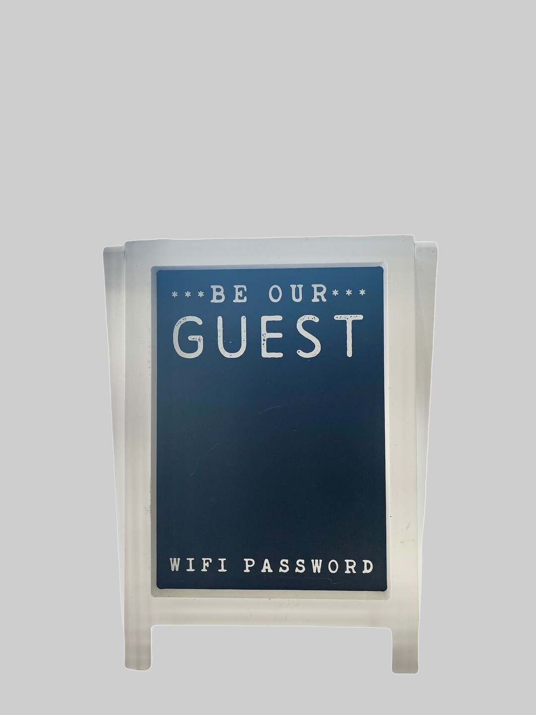Be Our Guest - Wifi Password Sign // Home Decor - Etsy