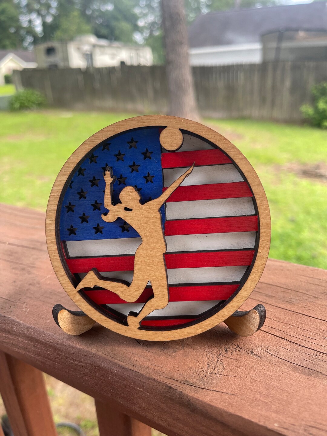 Personalized Volleyball Plaque Sign - Etsy