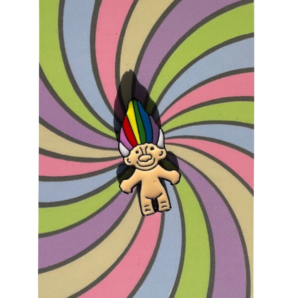 Troll Pin Badge - Etsy