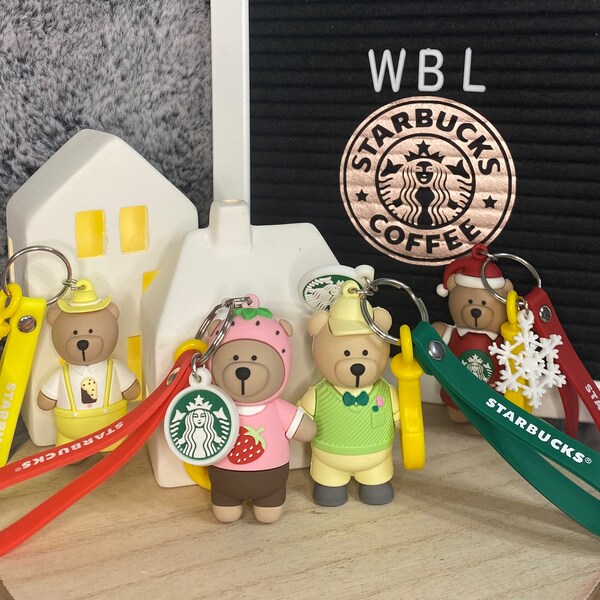Starbucks Keychain - Etsy