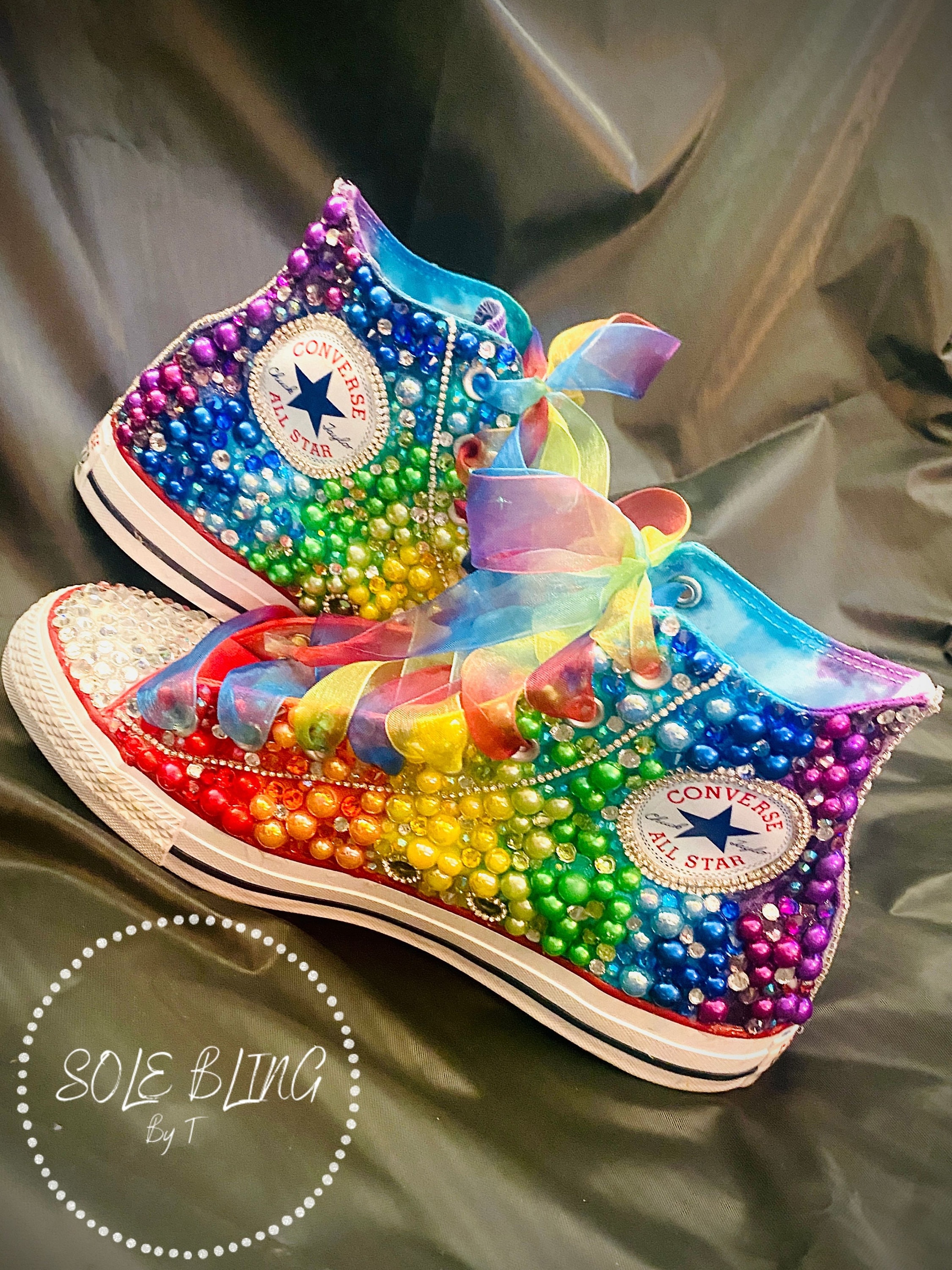 Custom Pride Converse - Etsy