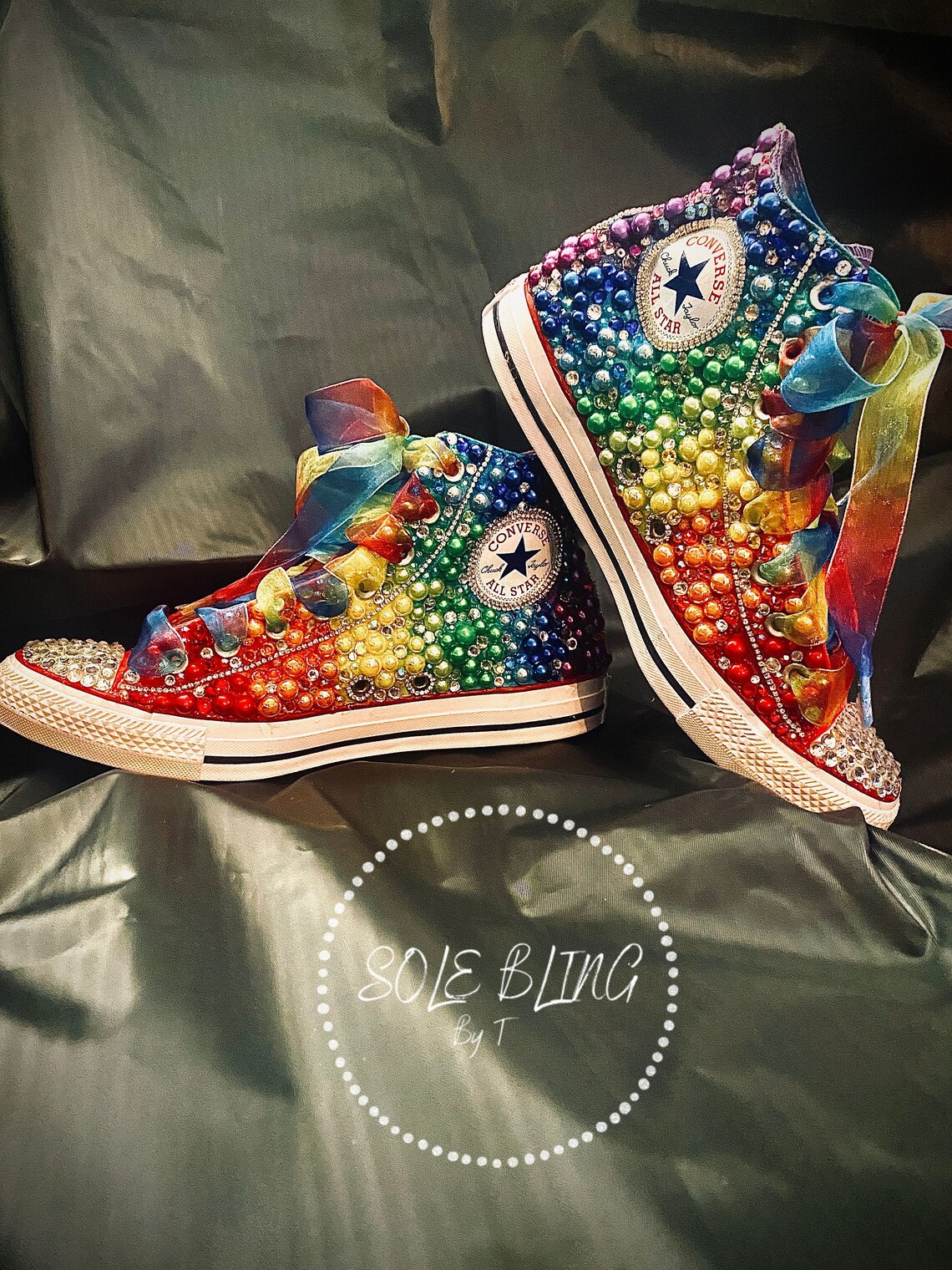 Custom Pride Converse - Etsy
