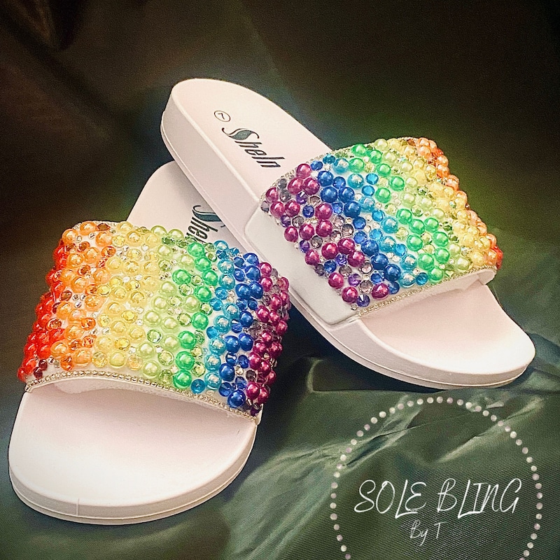 Bling Slides - Etsy