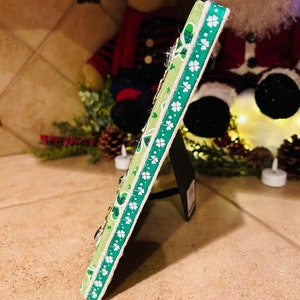 St Patricks Day Shamrock Picture Frame - Etsy