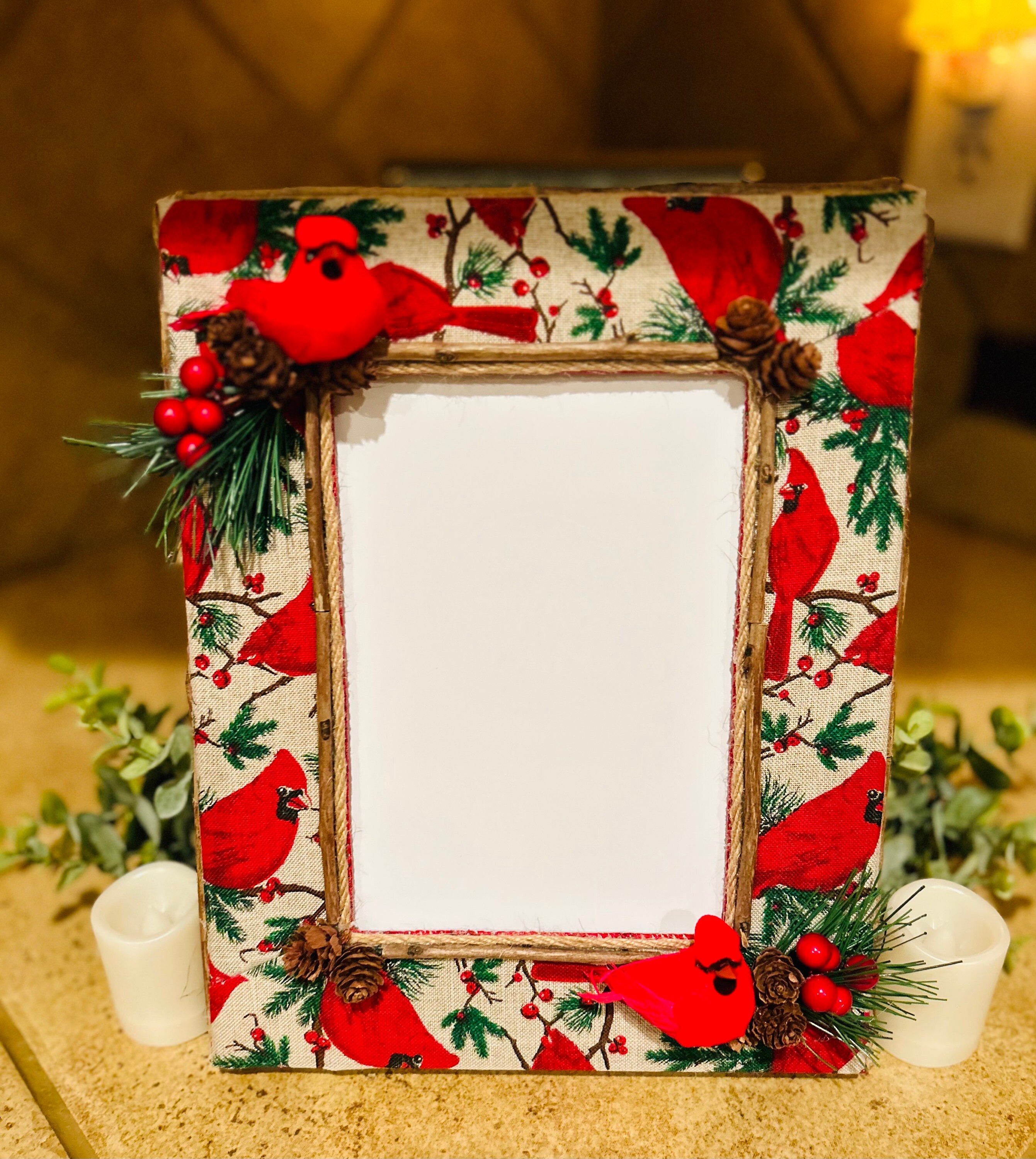 Cardinal Picture Vertical 5x7 Frame - Etsy