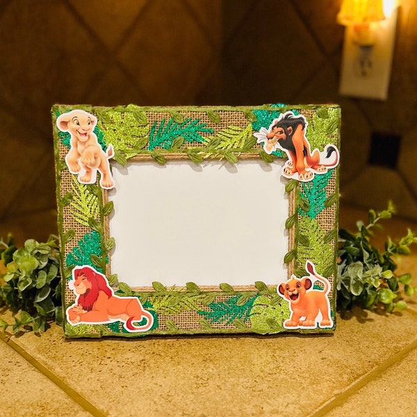 Lion Frame - Etsy