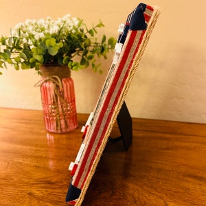 Patriotic American Flag Picture Frame - Etsy