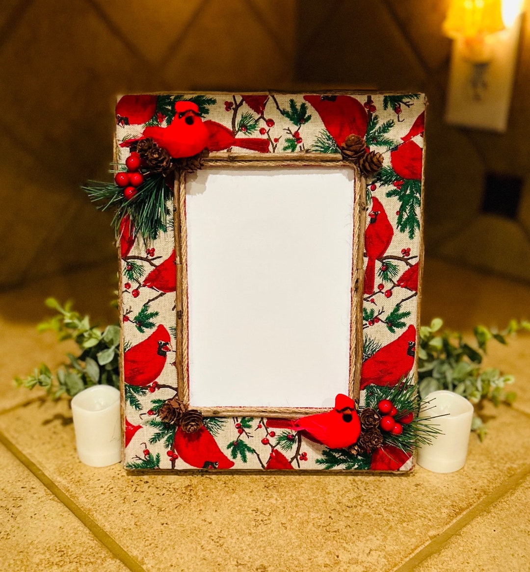 Cardinal Picture Vertical 5x7 Frame - Etsy