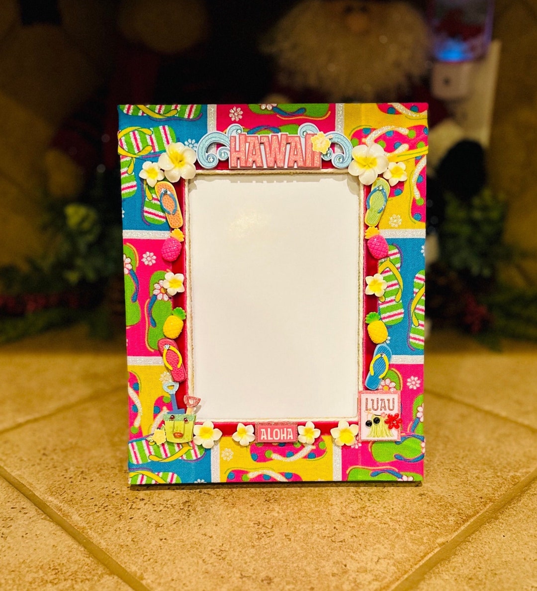 Hawaiian Vertical 5x7 Picture Frame - Etsy