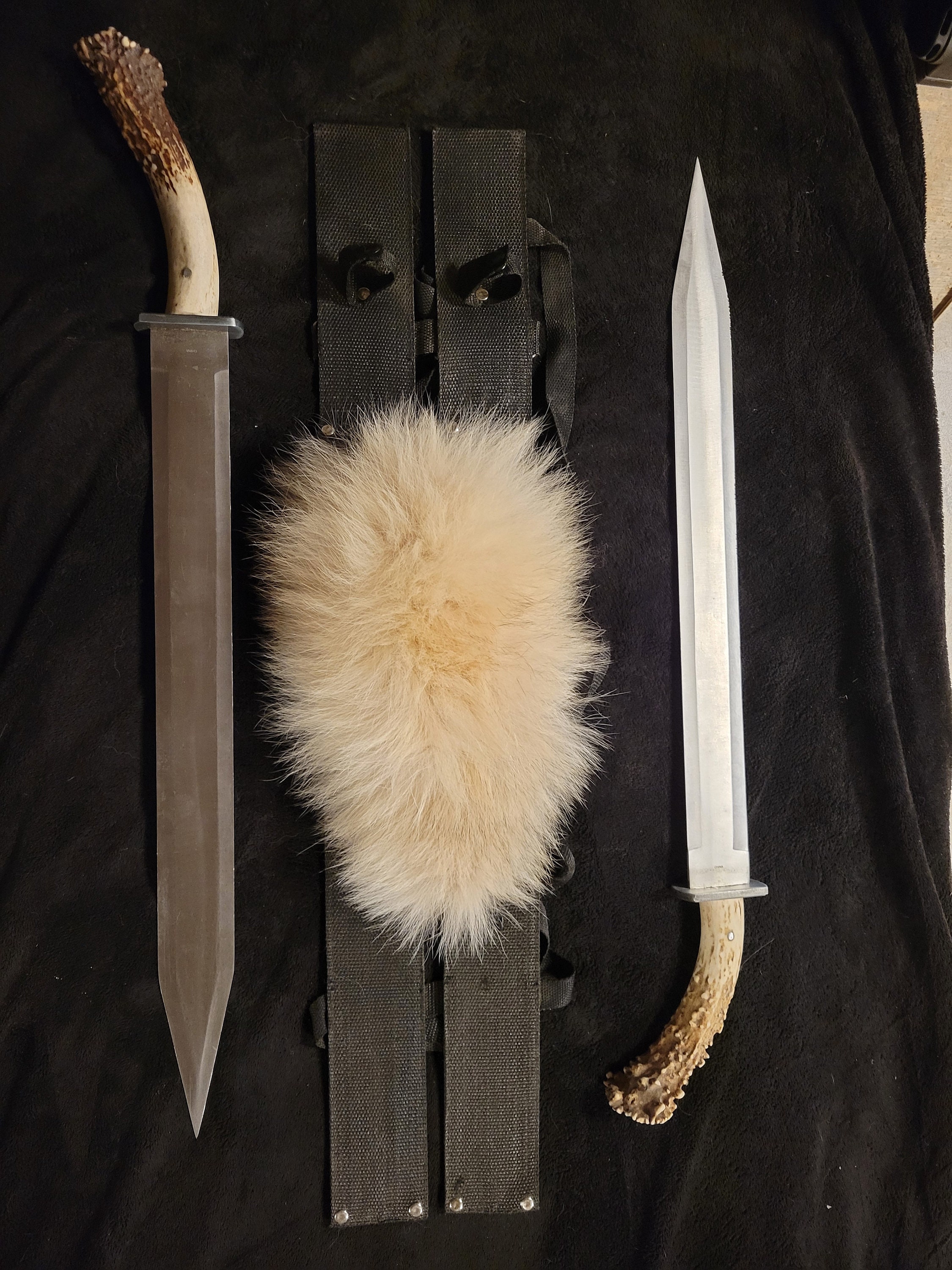 Antler Handle Sword Set - Etsy
