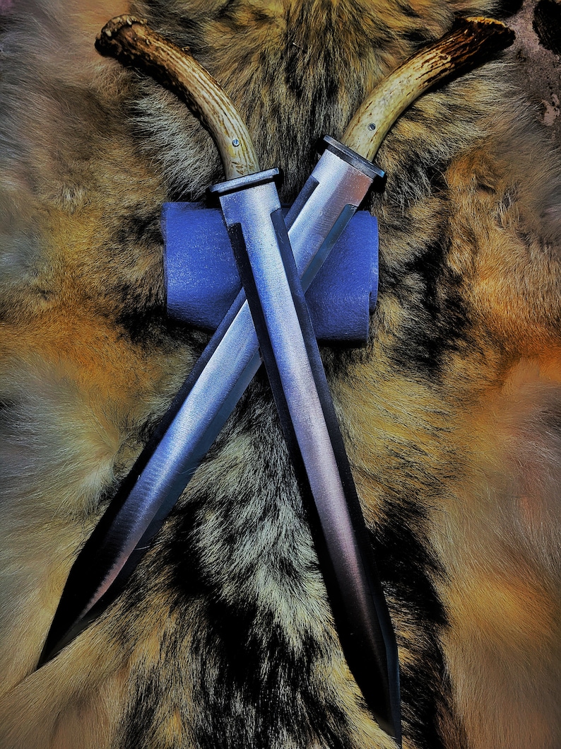 Antler Handle Sword Set - Etsy