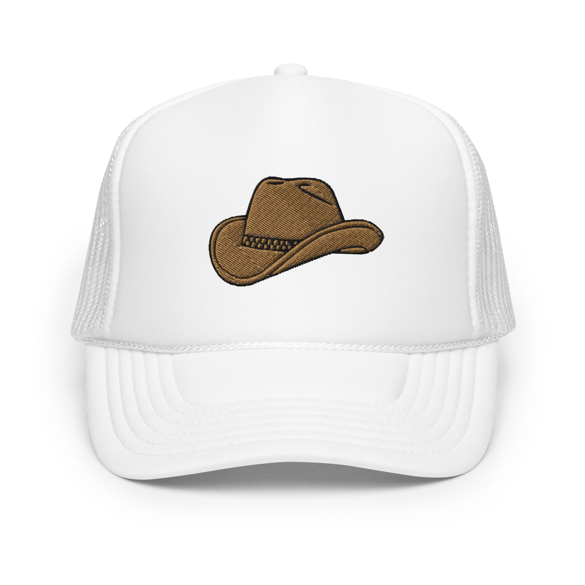 Cowboy Hathat // Foam Trucker Hat // Country Western Cowboy Hat ...