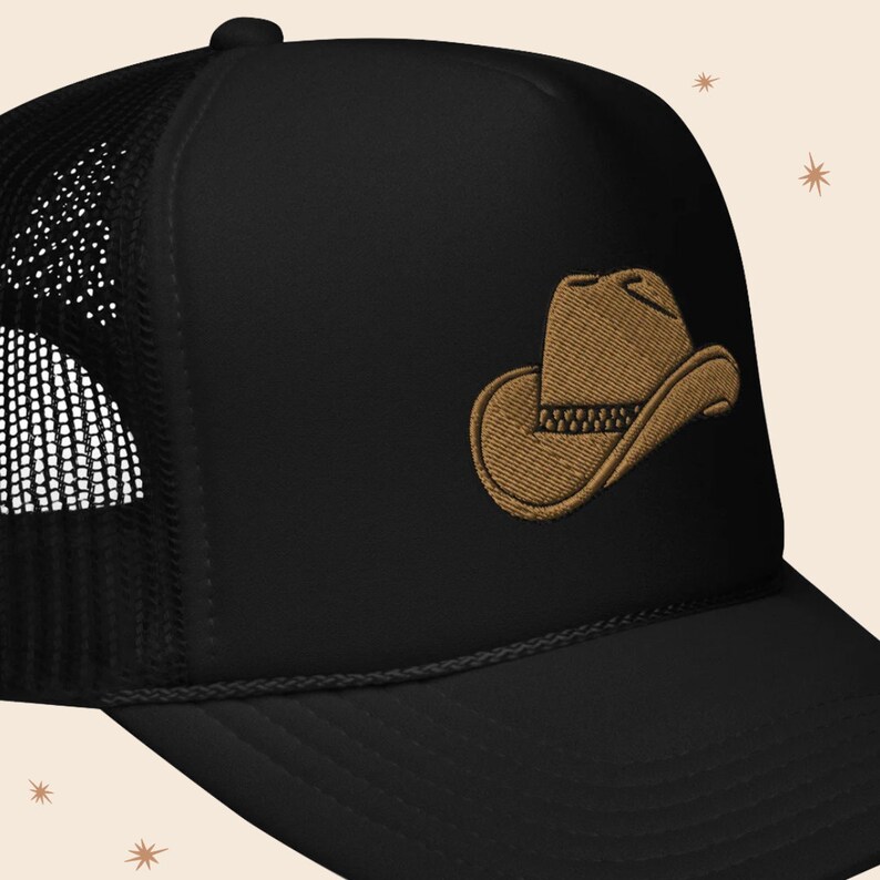 Cowboy Hathat - Foam Trucker Hat - Country Western Cowboy Hat ...