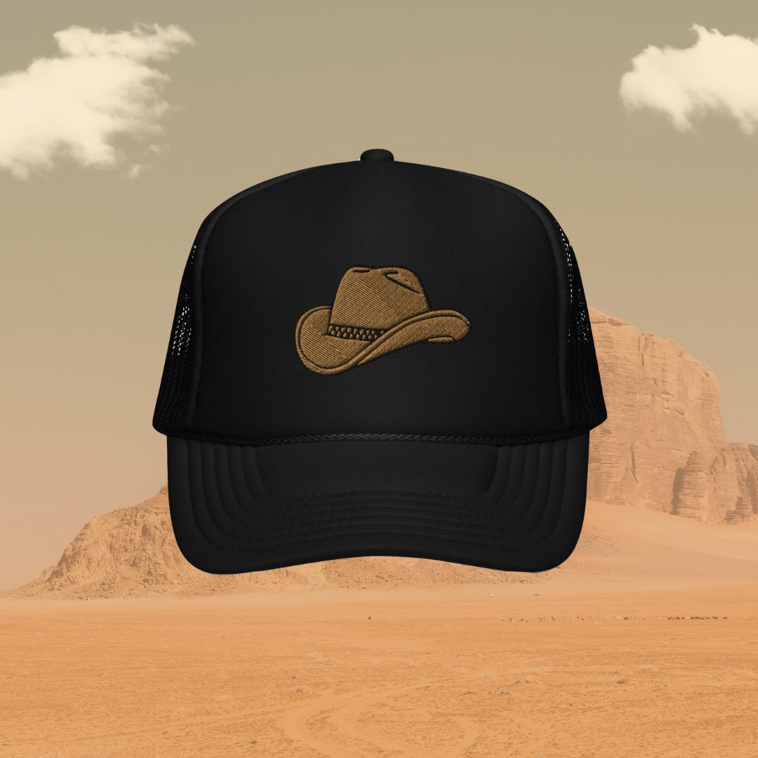 Cowboy Hathat - Foam Trucker Hat - Country Western Cowboy Hat ...