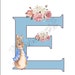 Bunny Rabbit Alphabet, Clipart, Digital Download , Pdf and Svg - Etsy ...