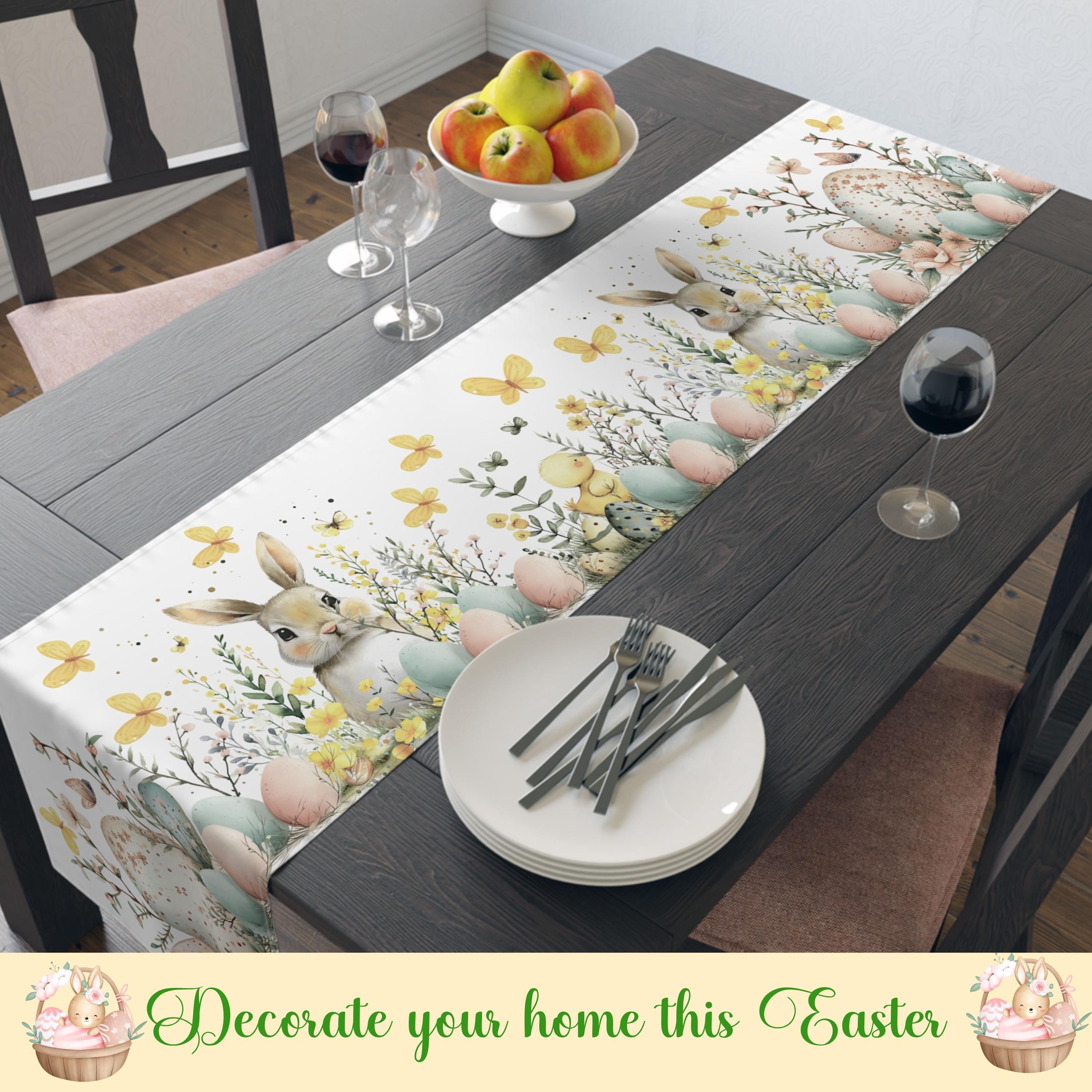 Easter Table Runner, Add a Festive Touch to Your Spring Celebrations ...