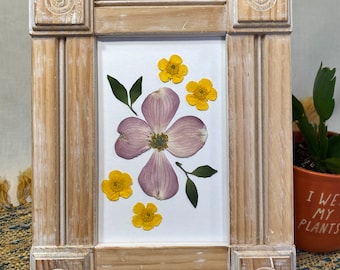 Natural Flower Wall Art - Etsy