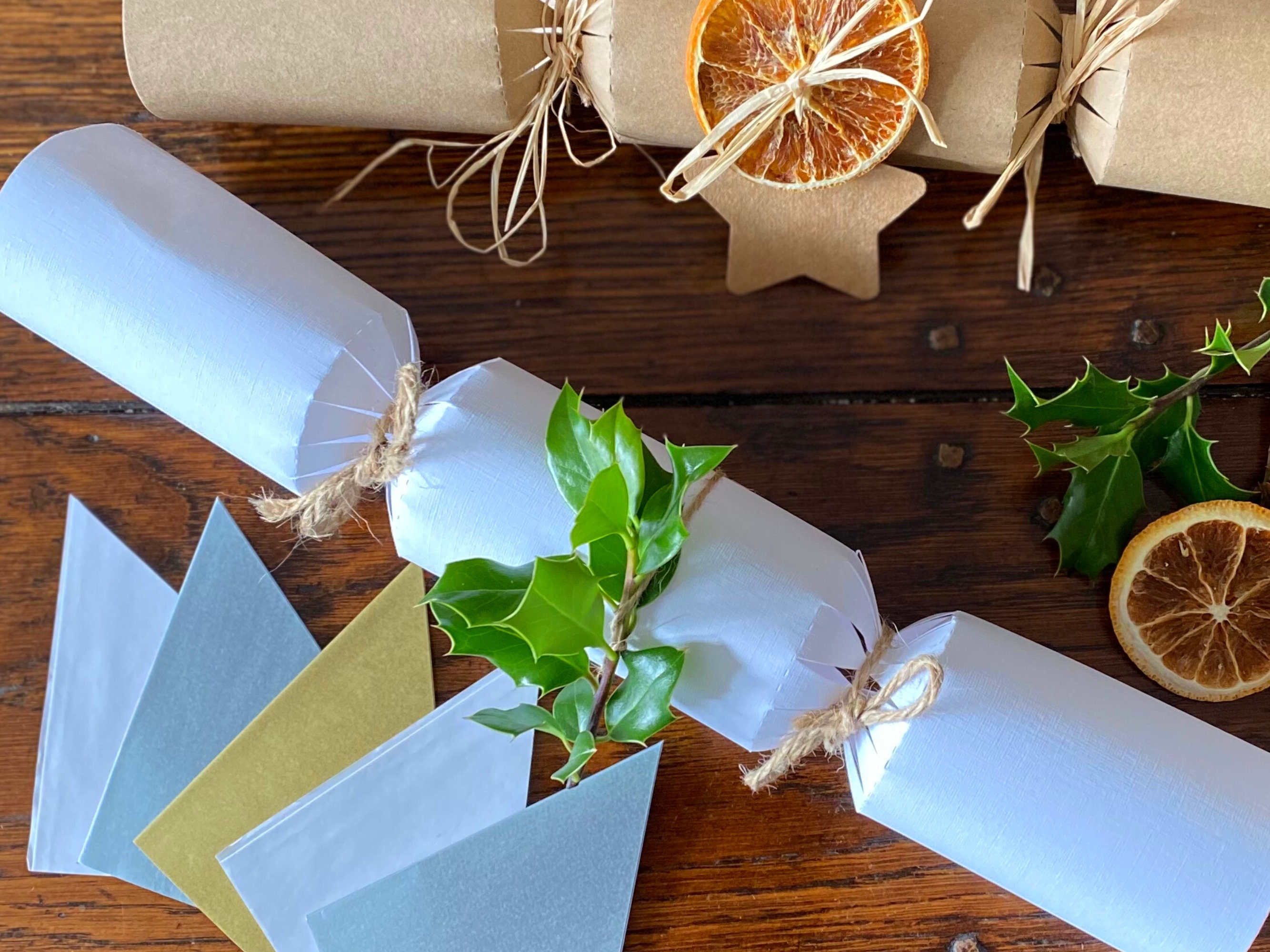 DIY Plastic Free Christmas Cracker Kit With Plastic Free - Etsy