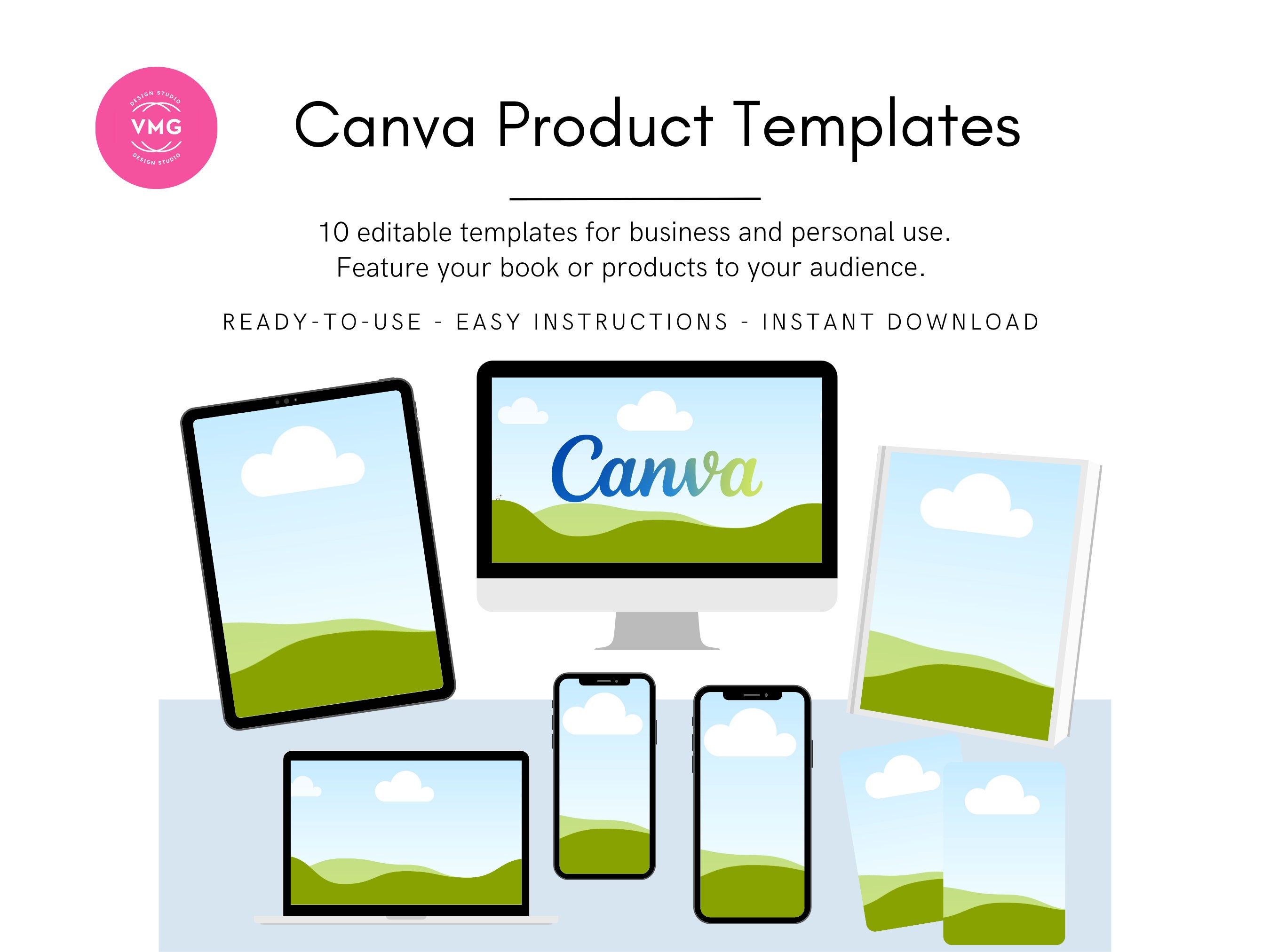 Editable Canva Product Templates instant Download - Etsy