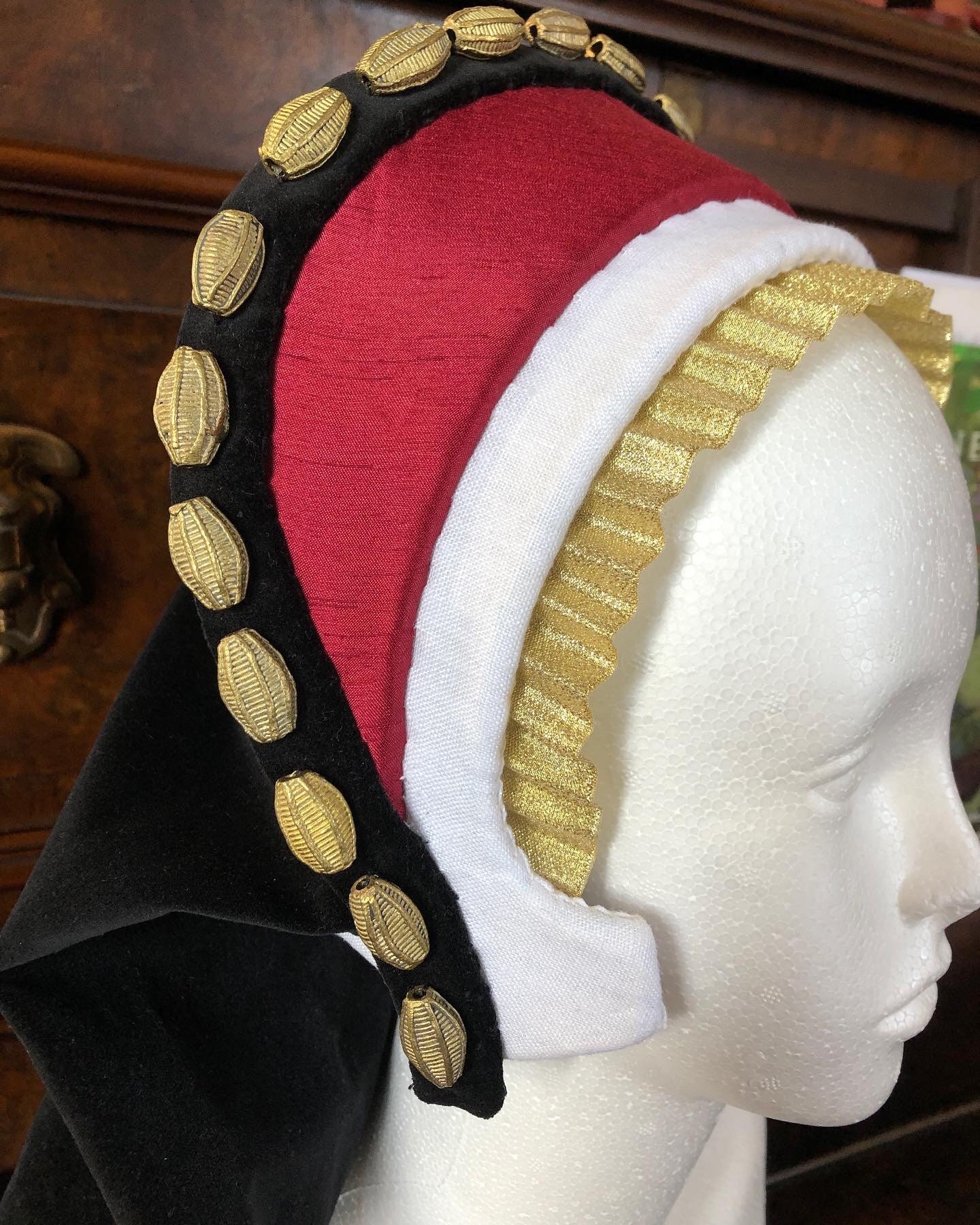 French Hood Catherine Tudor - Etsy