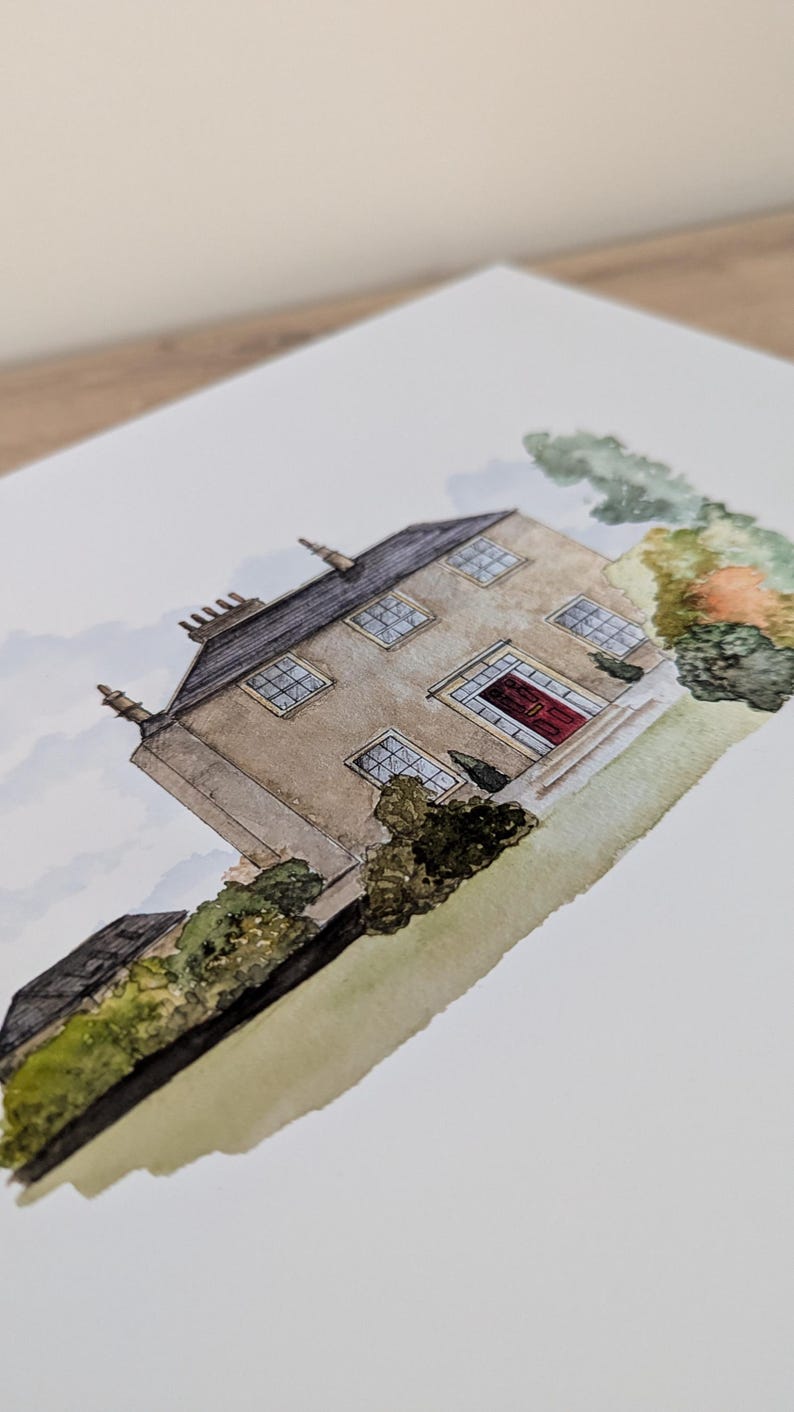Old Rectory, Killyman Print | Engagement Gift | Wedding Gift ...