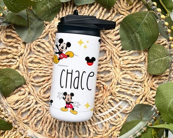 Mickey Mouse Personalized Water Bottle for Kids & Toddlers - Etsy
