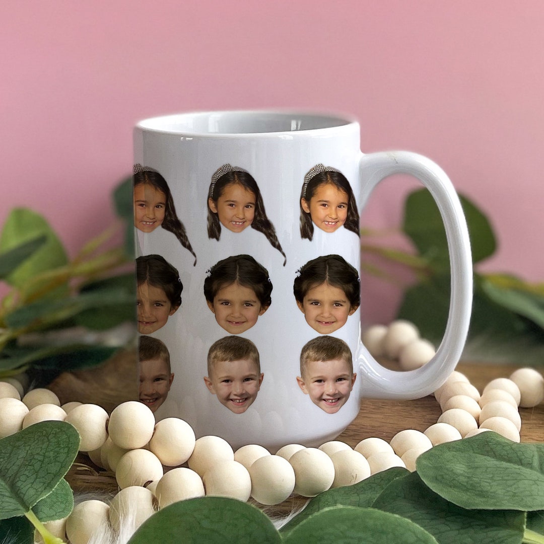 Custom Face Mug | Custom Mug for Mothers Day | Personalized Face Mug ...