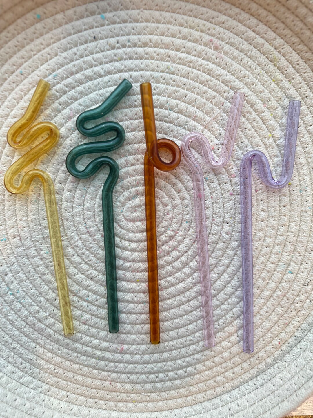 Glass Straws | Eco Friendly Straws | Straws for Glasses | Squiggly ...